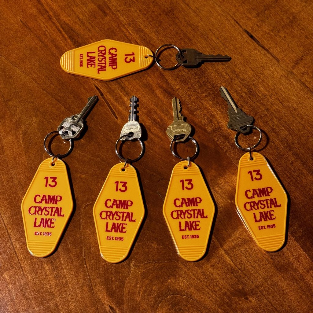 Vintage Style Camp Crystal Lake Cabin Key - Crystal Lake Tours